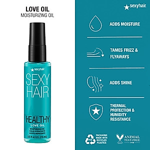 SexyHair Healthy Love Oil Moisturizing Oil, 2.5 oz., white