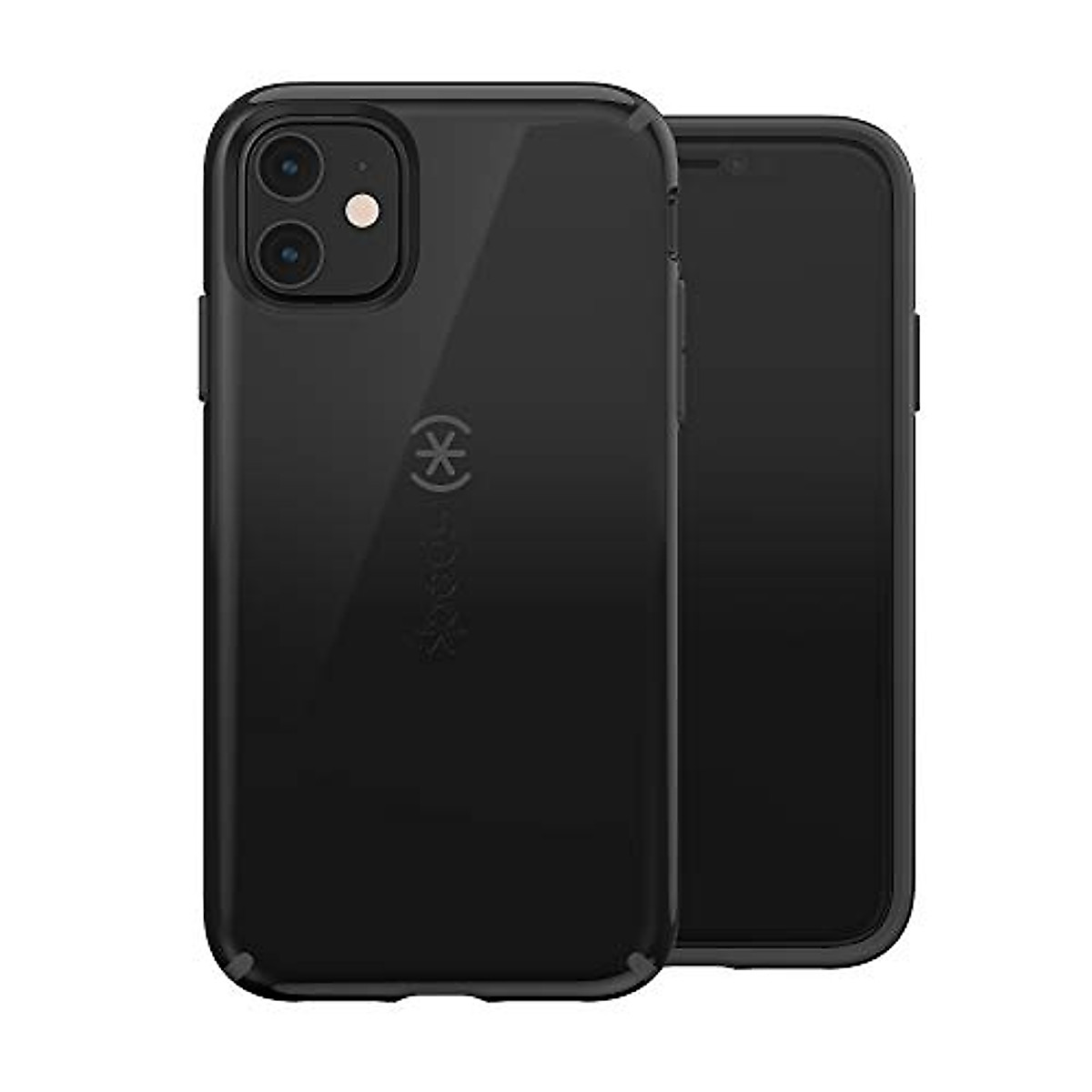 Speck iPhone 11 Case - Drop Protection, Scratch Resistant Dual Layer Black iPhone 11 Case - Wireless Charging Compatible Case for iPhone 11 - Black, Slate Grey CandyShell Pro