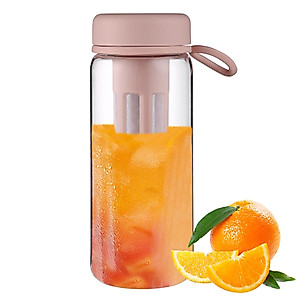 RFSHOP Iced Coffee Maker, Cold Brew Coffee Maker, Iced Tea Maker, Cold Brew Maker, Leakproof Portable Cold Brew Jar For Outdoor Sports Travel Hiking Camping Fitness Gym