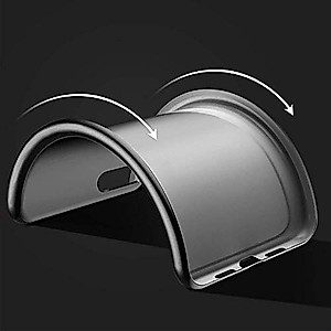 X-level Google Pixel 5 5G Case Slim Fit Mobile Phone Case Soft Flexible TPU [Guardian Series] Matte Finish Ultra-Thin Light Coating Grip Full Protective Cell Phone Back Cover for Google 5 5G-Black