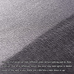 Harper & Bright Designs Dining Chair Set of 2, Modern Counter Height Bar Stools, Dining Chairs with Square Velvet Upholstered Seat and Backrest for Party, Dining Room (Set of 2/Square, Gray+Gold)