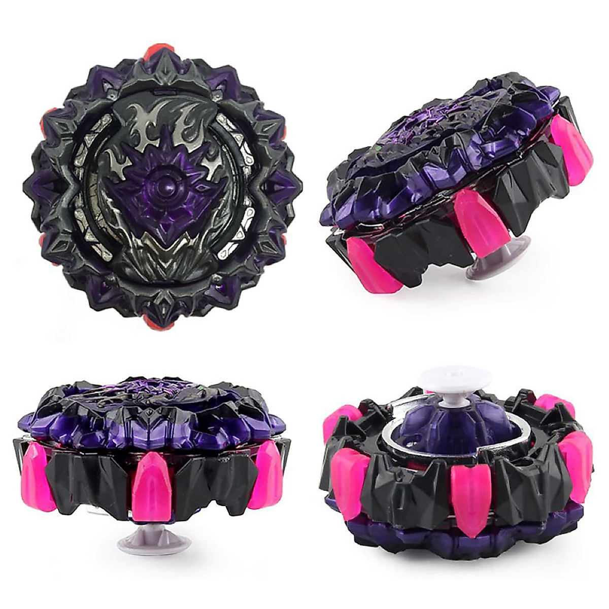 Cxdhzlx Cxdhzlx Battling Spinning Top Set, Gyro Gaming Toys, 8 Burst Gyro with 2 Way Launchers Grip Starter, Combat Battling Game, Burst Battling Stadium, Greats Gift for Children Boys Ages 6 8 10 12+