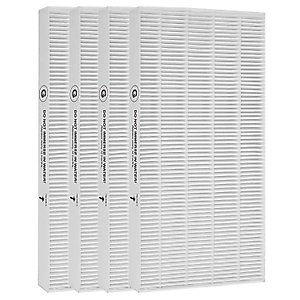 Hichoryer HRF-G Replacement Filter, Compatible with Honeywell HPA020B HPA020 & HPA030B HPA030 & HPA075/080 Series and HPA175/180 Series Air Purifier, Part Number HRF-G1/HRF-G2 4 Pack