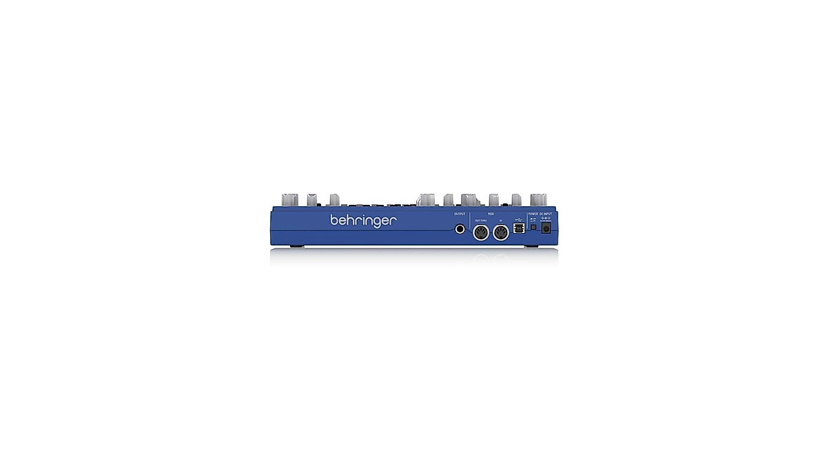 Behringer TD-3-BU Analog Bass Synthesizer - Vibrant Blue Stage-Ready Sound