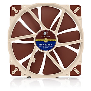Noctua NF-A20 FLX, Premium Quiet Fan, 3-Pin (200x30mm, Brown)