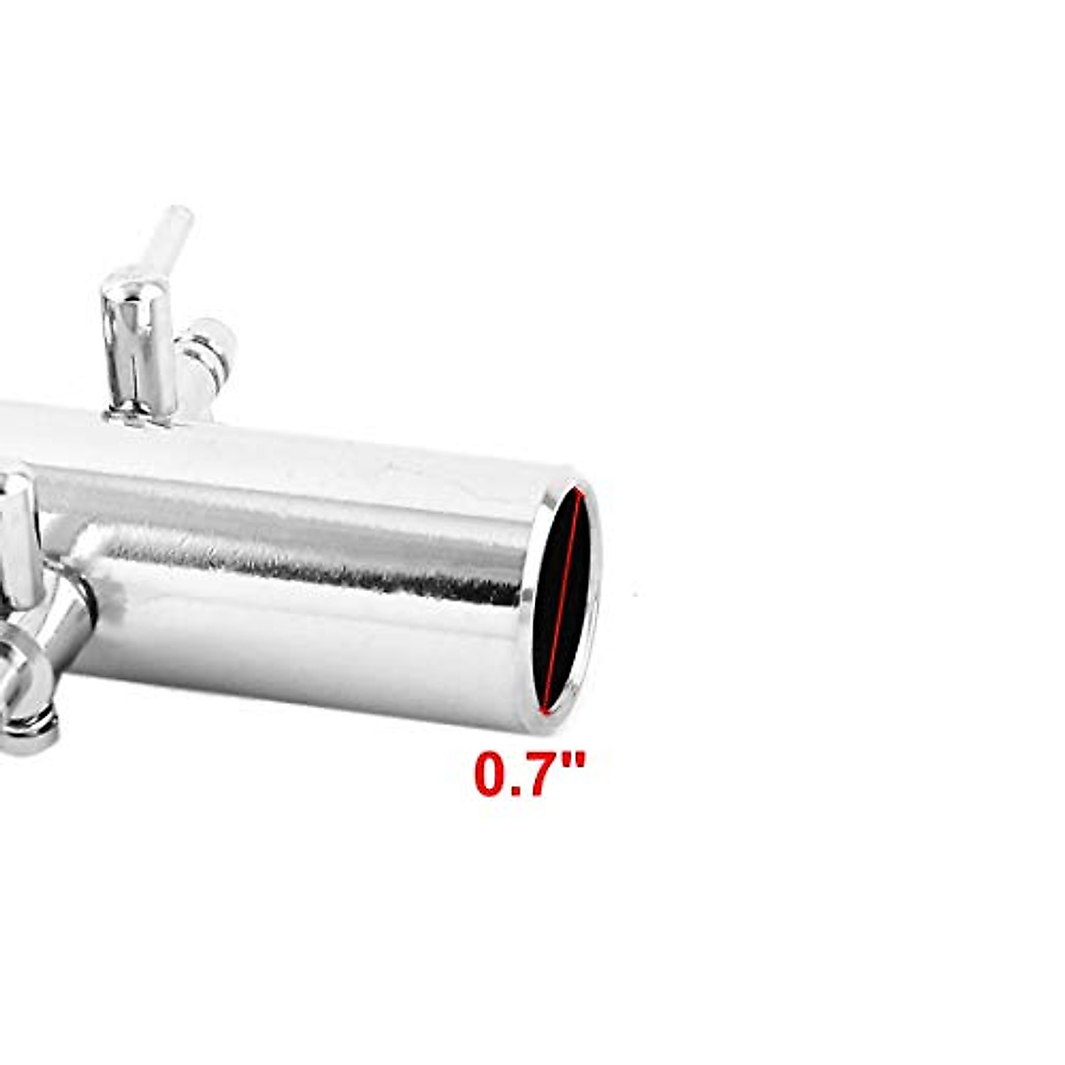 QMseller Aquarium Air Valve 18 Way Inline Manifold Air Flow Pump Tubing Splitter Lever Control Valve