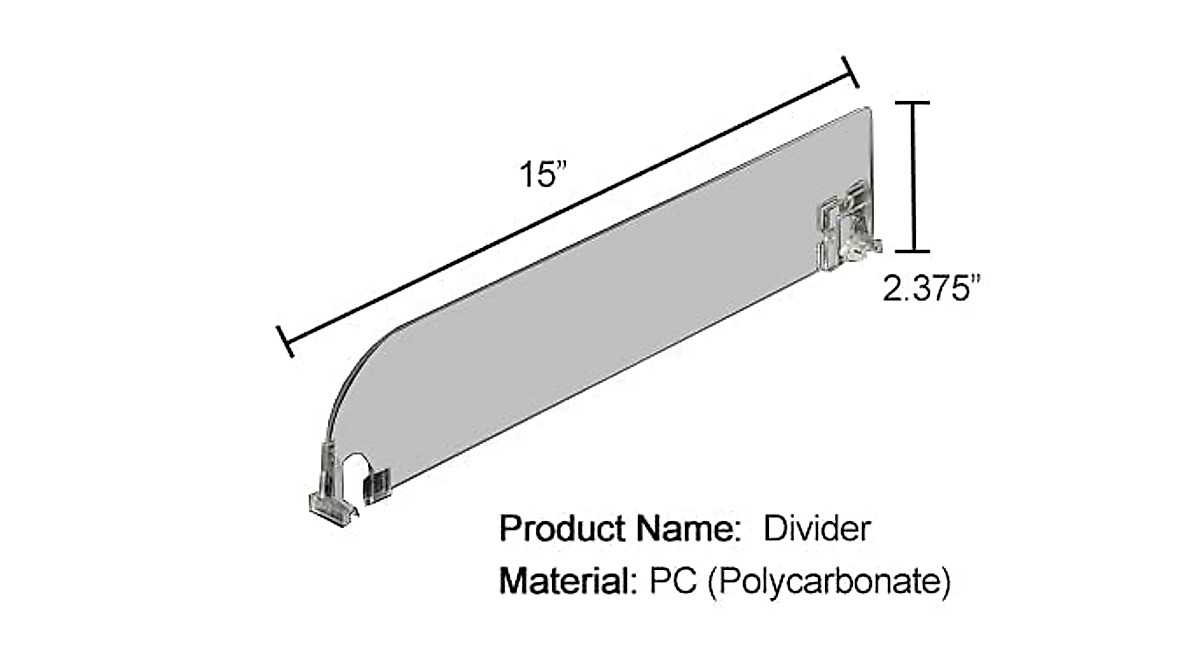 20 Shelf Pusher Organizers for Retail Displays