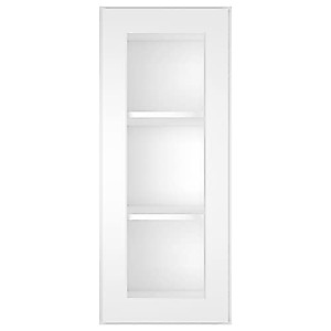 LOVMOR Wall Mounted Cabinet, Medicine Cabinet, Over-The-Toilet Storage with Soft Close Door & Adjustable Shelf for Bathrooms, Kitchens(Glass Not Included).