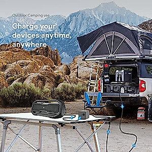 HKY 65W Car DC Adapter Compatible with DC 2.5 mm X 5.5 mm /2.1 mm X 5.5 mm Barrel Round Plug Positive tip 18 Volt 3 Amp 18V 3.5A 3A 2.5A 2A Car Charging Cord Cable Portable Power Station Charger