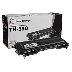 LD Compatible Toner Cartridge Replacement for Brother TN350 (Black)