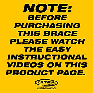 Ultra High-5® Ankle Brace – Advanced Reinforcement & Recovery for Chronic Ankle Instability & Reoccurring Joint Pain, Versatile Fit for Both Ankles, Ideal for Athletes & Active Lifestyles