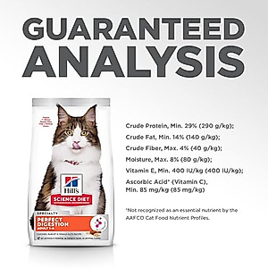 Hill's Science Diet Adult Cat Dry Perfect Digestion Chicken, Brown Rice, & Whole Oats Recipe, 13 lb. Bag