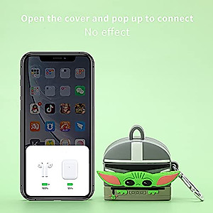 hnspice Compatible with Airpods Pro Case Cover, 3D Cute Cartoon Funny Fun Backpack Design,Stylish Chic Character Skin Keychain Kits, Stylish Girl Child Teen boy Airpods case (Backpack Pro)