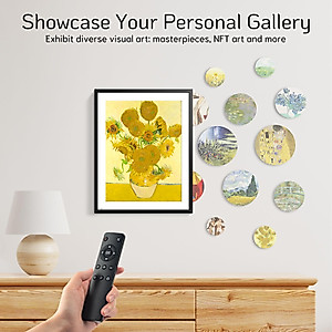 NexFoto 16.7 Inch Extra Large Digital Picture Frame Dual WiFi 32GB Digital Photo Frame HD IPS Touch Screen, Remote Control, Auto-Rotate, Share Photos Video via App & Email, Gift for Grandparents