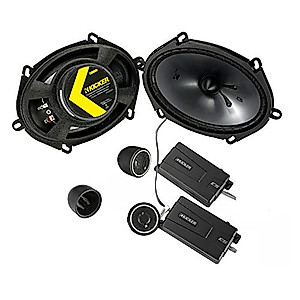 KICKER 46CSS684 - Two Pairs of CS-Series CSS68 6x8-Inch Component System with .75-inch tweeters, 4-Ohm (2 Pairs)