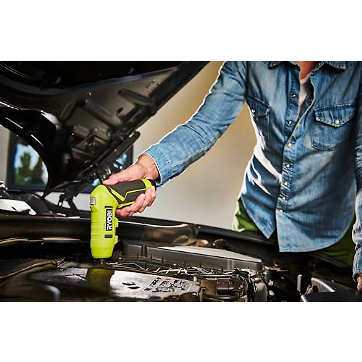 Ryobi RSDP4-120G 4V Cordless Pivoting Screwdriver (1 x 4V 2.0Ah)