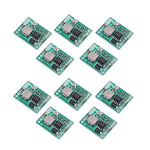 Songhe MP1584 MP1584EN DC-DC 3A Adjustable Buck Converter Voltage Power Step Down Module 24V to 12V 9V 5V 3V for Arduino Raspberry Pi (10pcs)