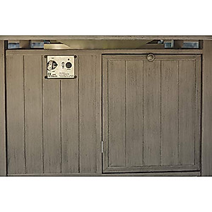 Signature Design by Ashley Windon Barn Rectangular Outdoor Fire Pit Patio Table with Aluminum Frame, Brown