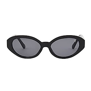 Frye Ruby Women's Oval Sunglasses, Black, 53mm