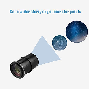 SVBONY SV503 Telescope, 102ED F7 Extra Low Dispersion Achromatic Refractor OTA, Bundle with SV193 Focal Reducer, M54X1 Field Flattener, Telescope Accessory for SV503 102mm ED Telescope