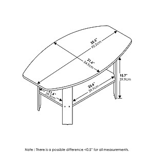 Furinno Entertainment Stand and Coffee Table Bundle