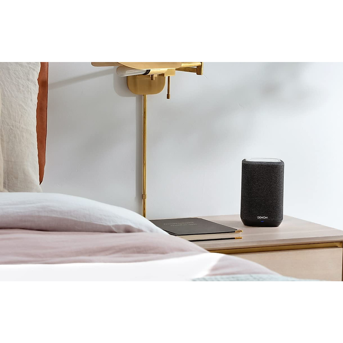 Denon Home 150 Wireless Speaker | HEOS, Alexa Built-in, AirPlay 2, and Bluetooth | Compact Design | Black
