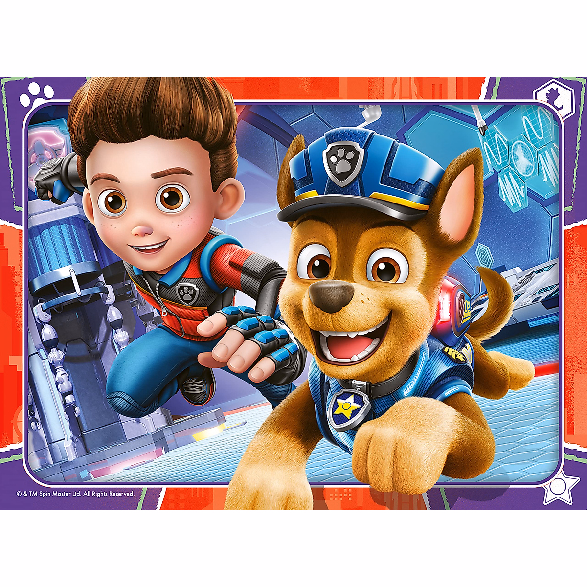 Ravensburger Paw Patrol The Movie 4 in Box (12, 16, 20, 24 Pieces) Jigsaw Puzzles for Kids Age 3 Years Up
