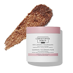 Christophe Robin Cleansing Volumizing Paste Shampoo with Rassoul Clay Rose Extracts Unisex Paste for Fine, Thin, and Flat Hair Color Safe 8.4 fl. oz