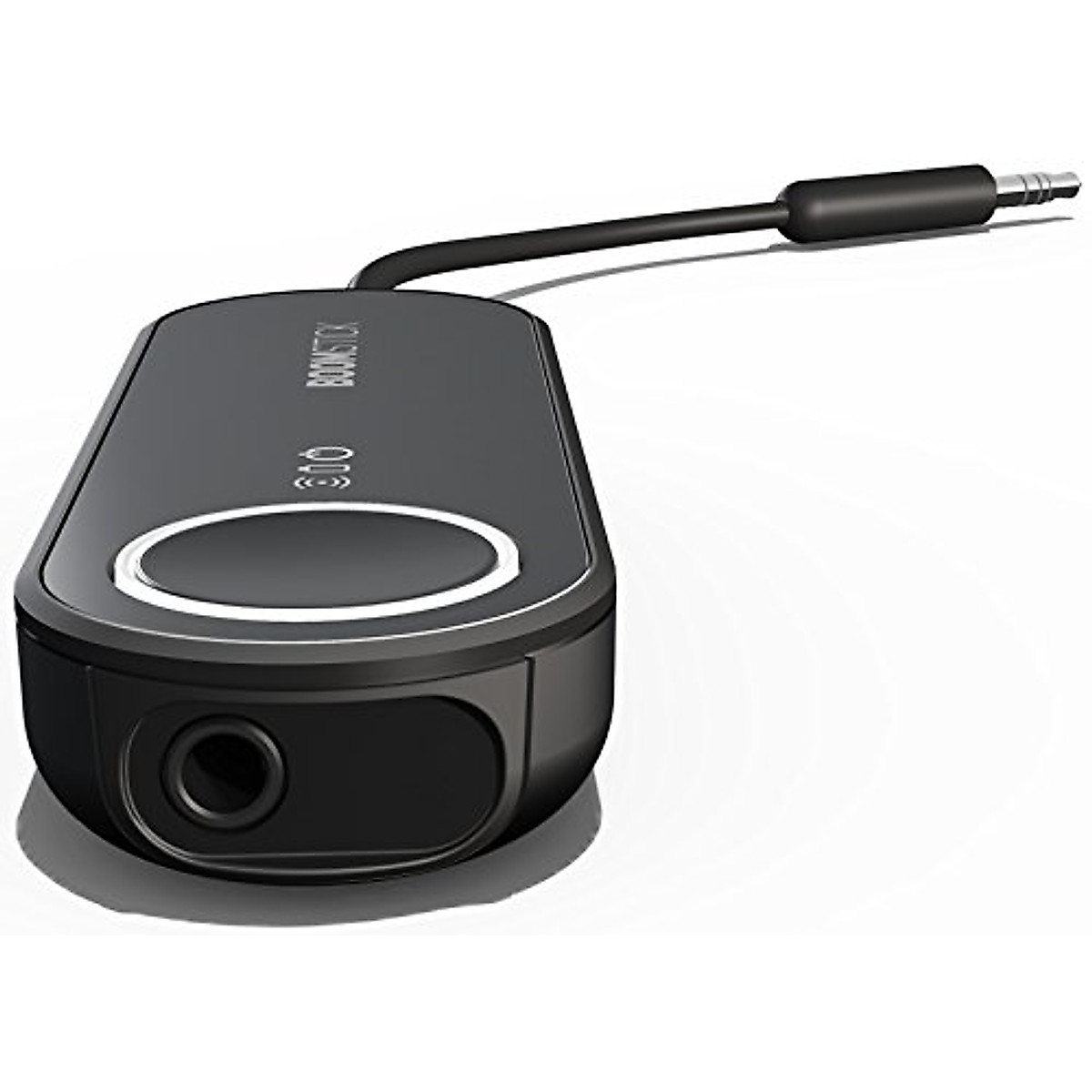 BoomCloud 360 Boomstick in-Line Wired Headphone Audio Enchancer Amp and Signal Processor - Black