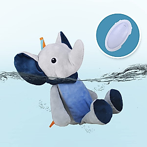 Baby Sleep Soother Toddler Sleep Aid Night Light with Soothing Sound Machine, Elephant Lullaby Sleep Plush Toy Gift for Newborn and Up Boy and Girls