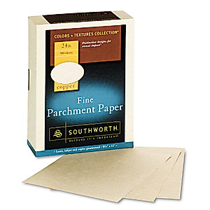Southworth 894C Parchment Specialty Paper Copper 24 lb. 8 1/2 x 11 500/Box