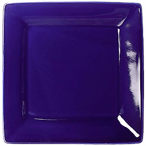 10 Strawberry Street Nova Square Dinnerware Set, 16 PIECE, Cobalt