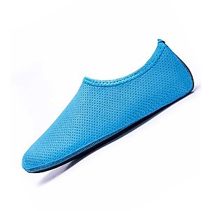 Summer Outdoor Water Sports Shoes for Men Women Kids Barefoot Beach Swim Surf Dive Quick-Dry Aqua Yoga Socks Slip on Women Size 8-10 Men Size 8