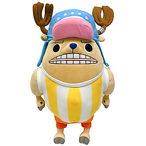 GE Animation GE-52712 One Piece 15" Tony Tony Chopper Kung Fu Point Stuffed Plush