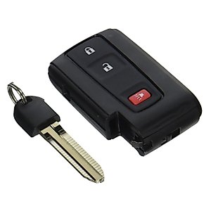 KAWIHEN Keyless Entry Key Fob Case Shell Compatible with Toyota Prius MOZB31EG MOZB21TG 2004 2005 2006 2007 2008 2009 (Just a case)