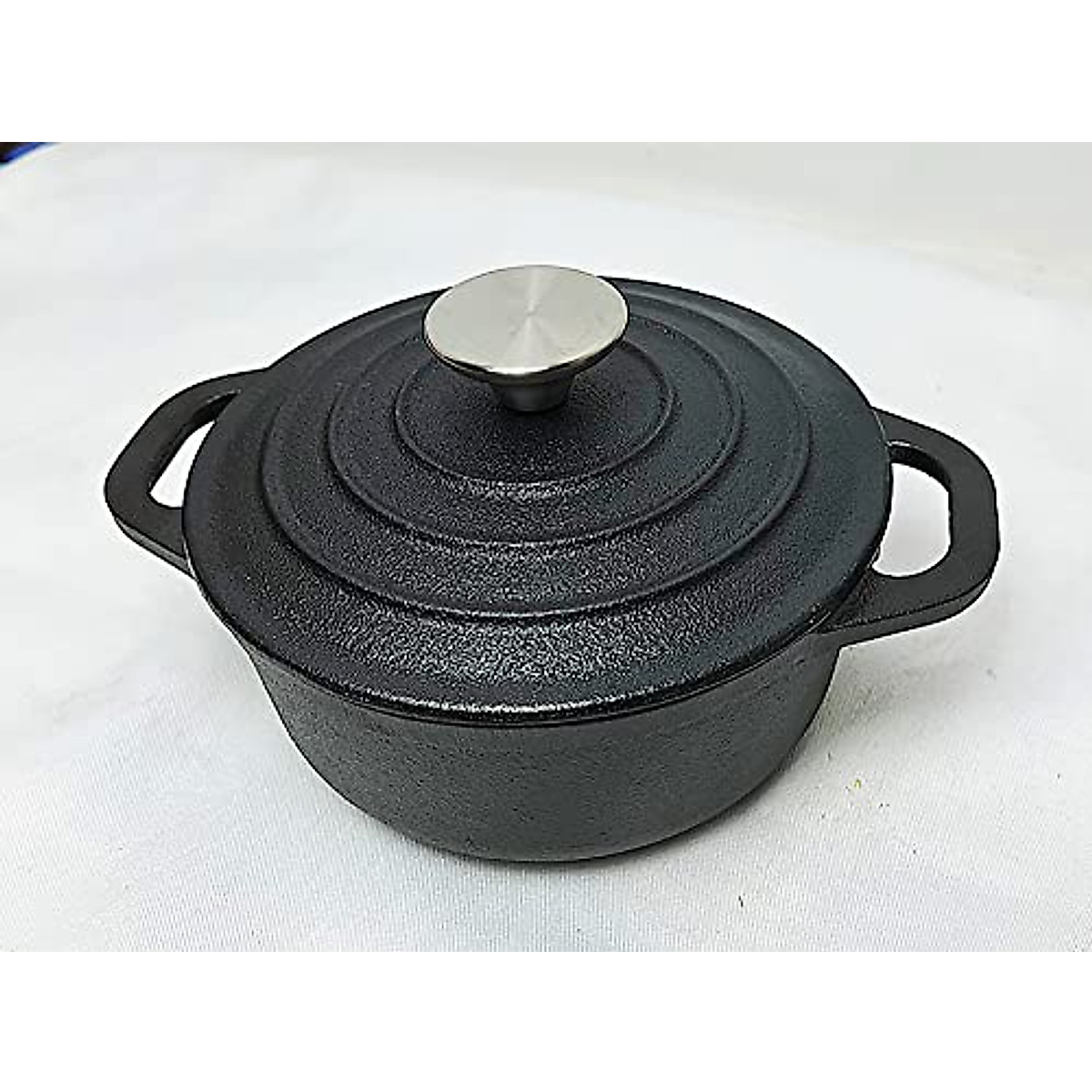 HAWOK Cast Iron Pre-Seasoned Dutch Oven with Trivet…