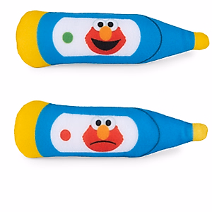 GUND Sesame Street Official Furry Friends Forever Elmo & Tango Checkup Playset, Premium Plush Sensory Playset for Ages 1 & Up, Red, 8”