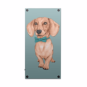 Head Case Designs Officially Licensed Barruf Dachshund, The Wiener Art Mix Vinyl Sticker Gaming Skin Decal Cover Compatible With Xbox Series X Console