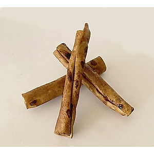 Pet Factory 100% Made in USA Beefhide 5" Chip Rolls Dog Chew Treats - Peanut Butter Flavor, 20 Count/1 Pack