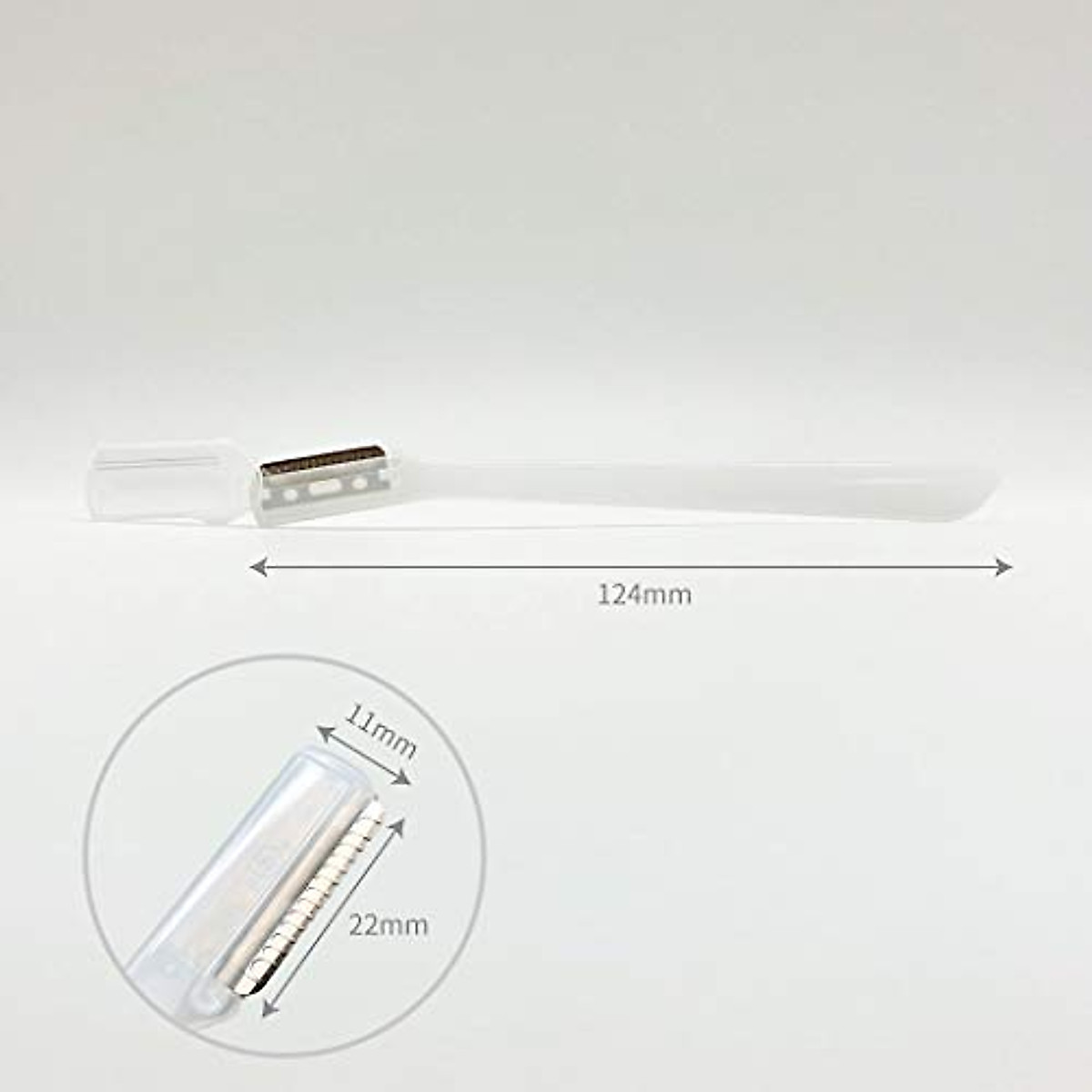 SILSTAR MADE IN KOREA RAZOR BLADE 6pcs - Exfoliating Dermaplaning. Eyebrow Trimmers Razor, Facial Shaver Face Precision Razor Blade Dermaplaning Razors Tool, Eyebrow Shaper Face Hair Remover