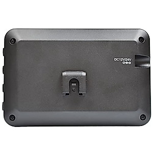 Whistler WBU-800 Wireless Digital Backup Safety Camera with 4.3" Monitor and Solar Panel Recharging, Weather Resistant, Black