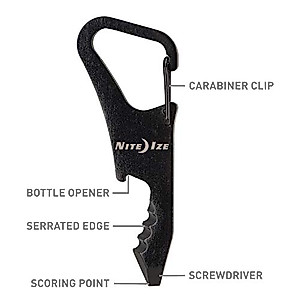 Nite Ize DoohicKey ClipKey Key Tool - Black