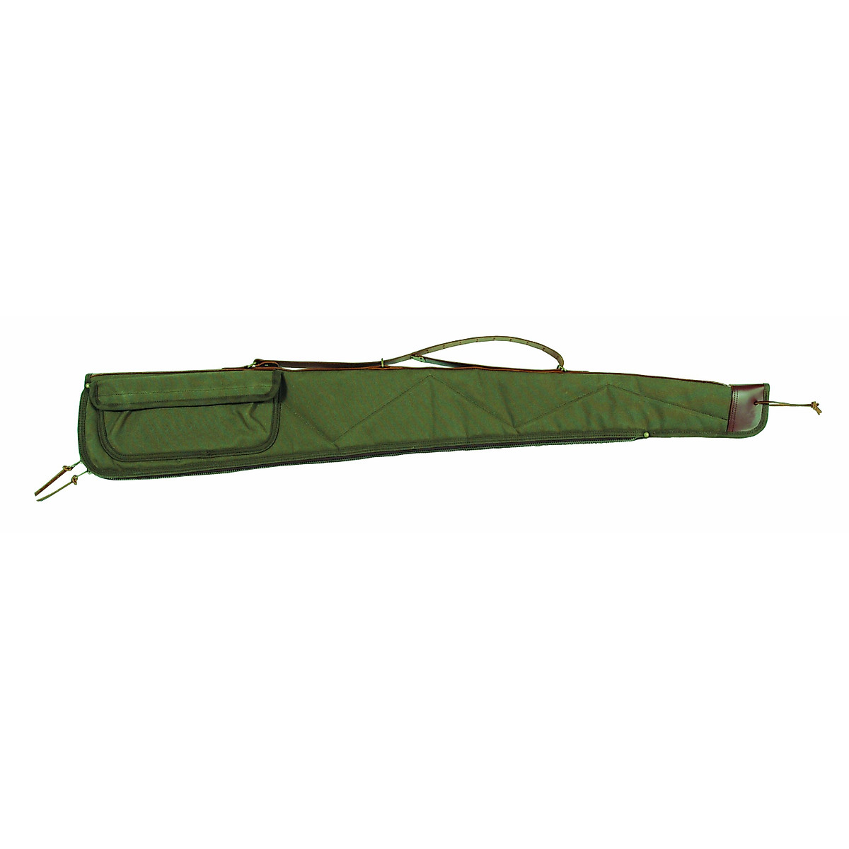 Bob Allen Canvas Shotgun Case Green 48 in.