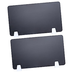 MAGICLULU 2 Pcs Folder Dividers Tables Partitions Privacy Board Screen Divider Privacy Dividers Office Divider Folders Office Partition Desk Student Panel