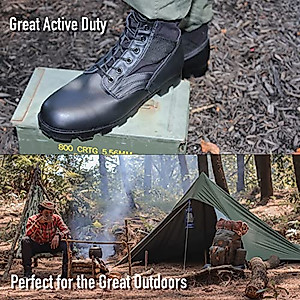 Rothco 8'' GI Type Jungle Boot, Olive Drab, WDE/10