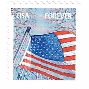 USPS Flags for All Seasons Forever Stamps 100 Stamps (5 Books of 20)