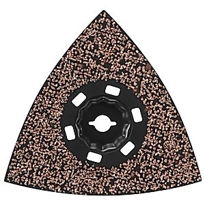 BOSCH OSM450CR2 StarlockMax Oscillating Multi-Tool Carbide 20 Grit Delta Sanding Pad