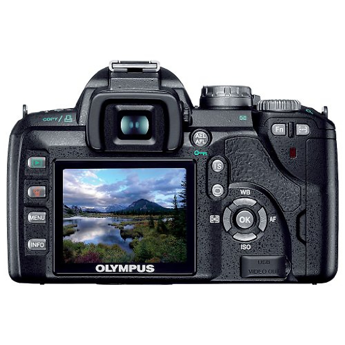 Olympus Evolt E410 10MP Digital SLR Camera with 14-42mm f/3.5-5.6 and 40-150mm f/4.0-5.6 Zuiko Lenses