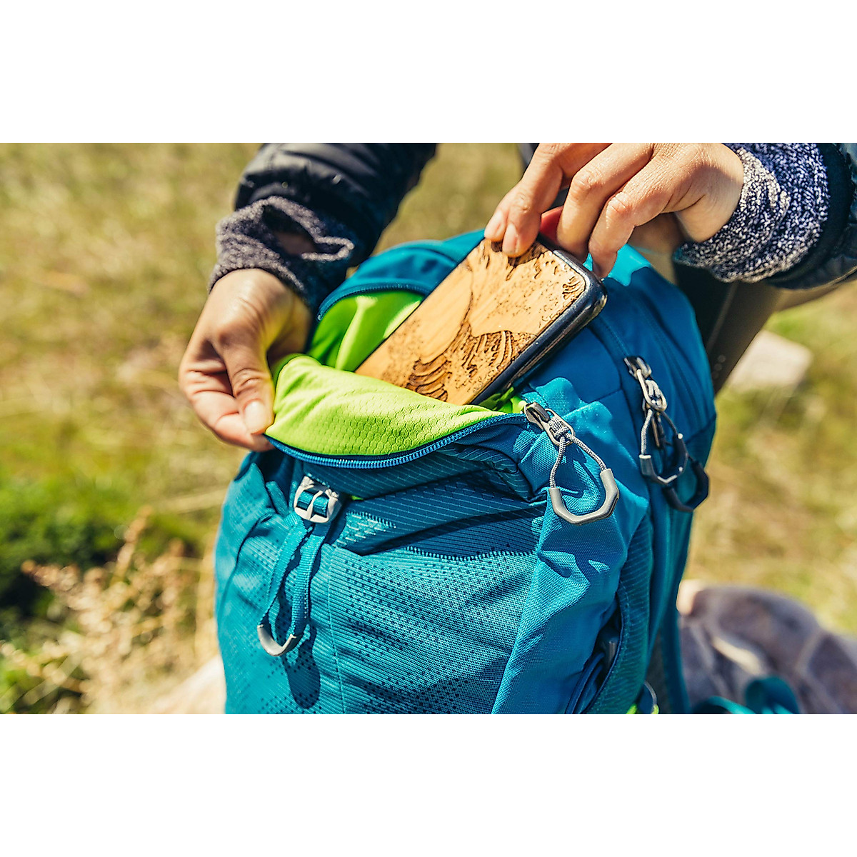 Gregory Mountain Products Maya 16 Hiking Backpack, Meridian Teal, Plus Size