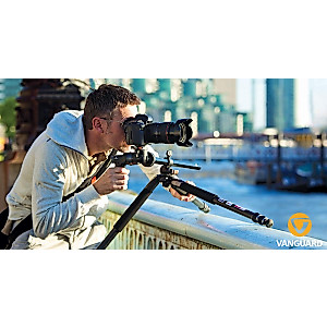 Vanguard Alta Pro 263AGH Aluminum Tripod with GH-100 Grip Head for Sony, Nikon, Canon DSLR Cameras,Black